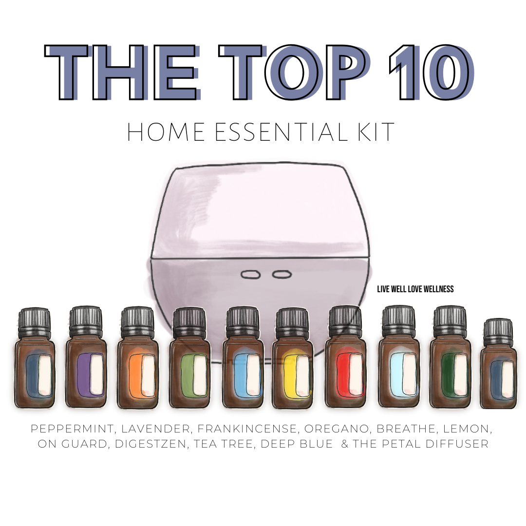 doTERRA Top 10 Oils for every Family - LIVE WELL LOVE WELLNESS