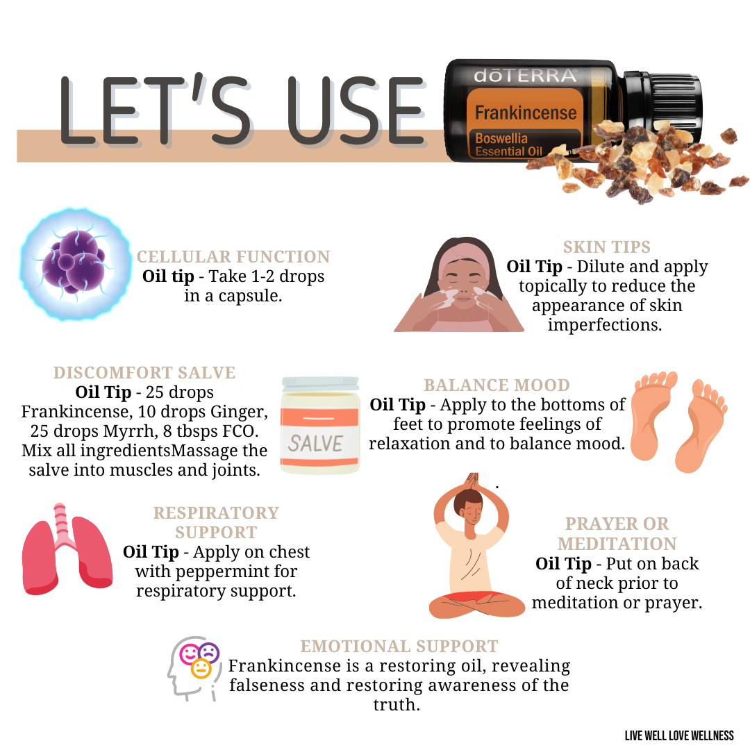 Why Frankincense is the King of Oils - LIVE WELL LOVE WELLNESS