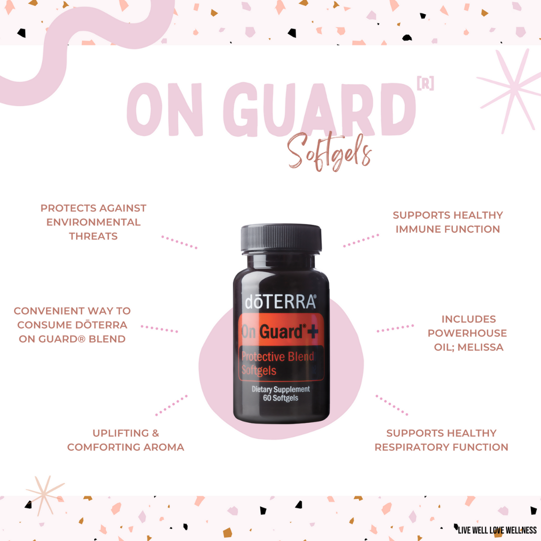 On Guard Softgels for ongoing Protection - LIVE WELL LOVE WELLNESS